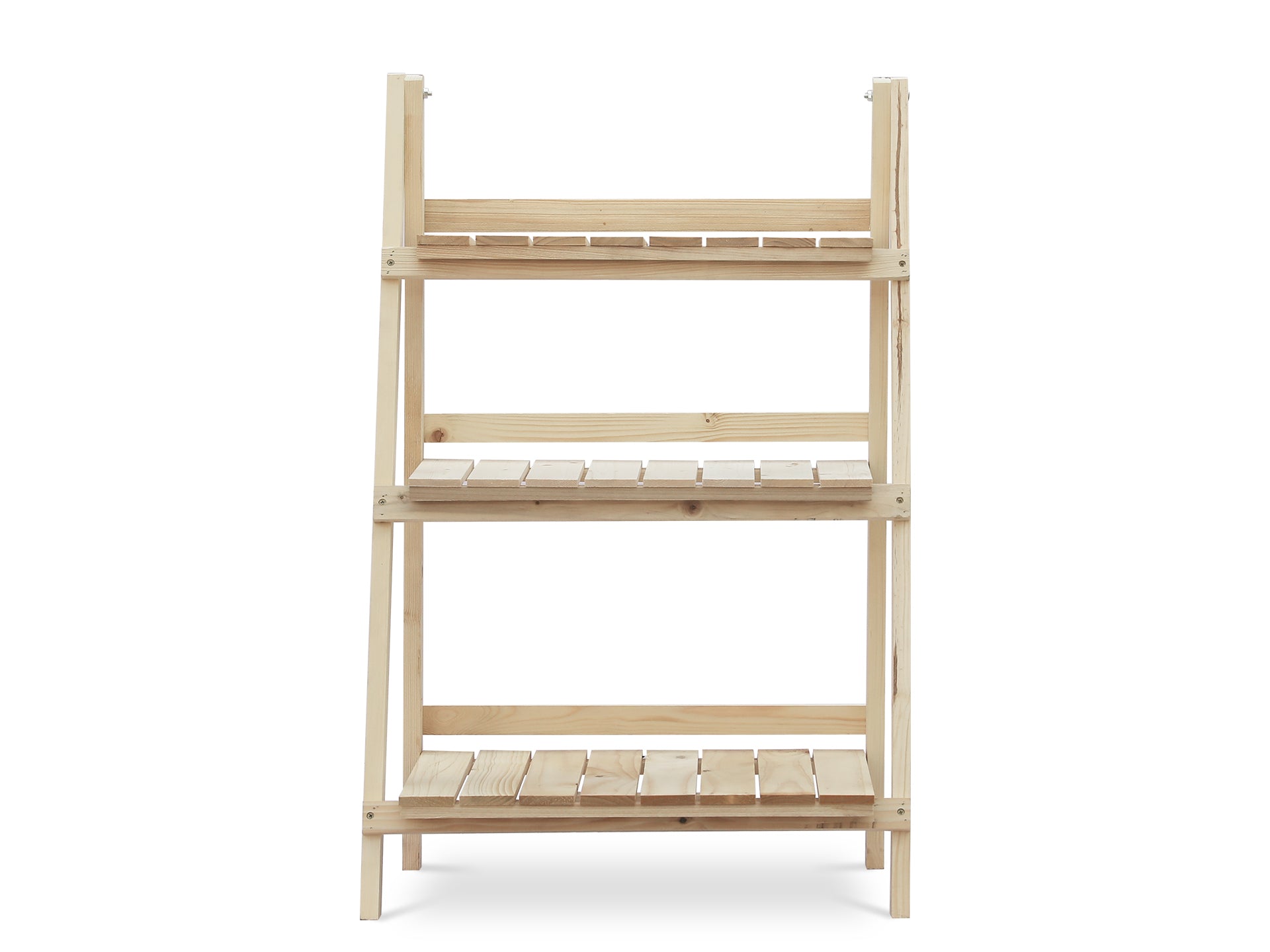Balaton Ladder Planter Stand 60cm - Oak – Homemart