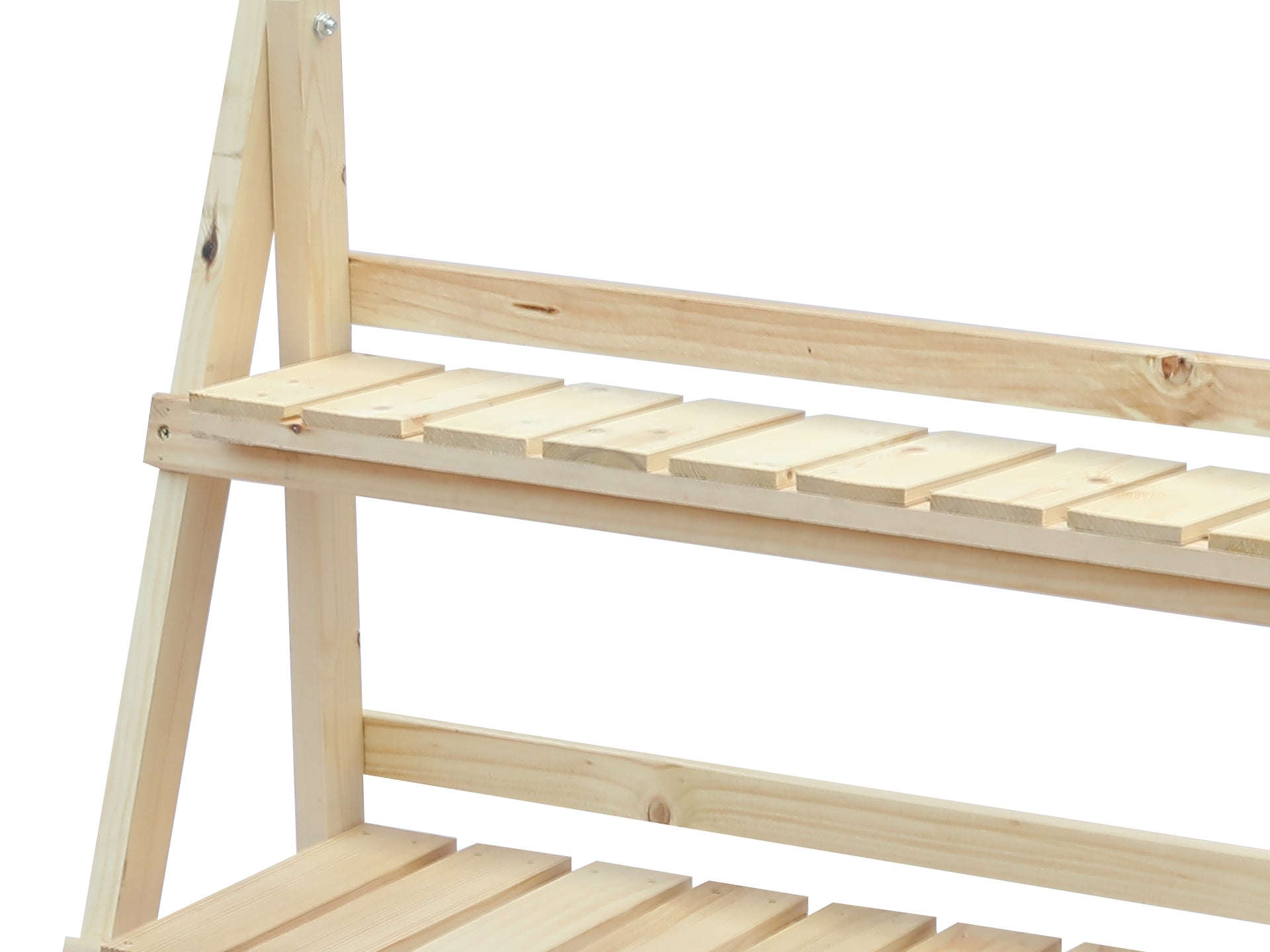 Balaton Ladder Planter Stand 80cm - Oak