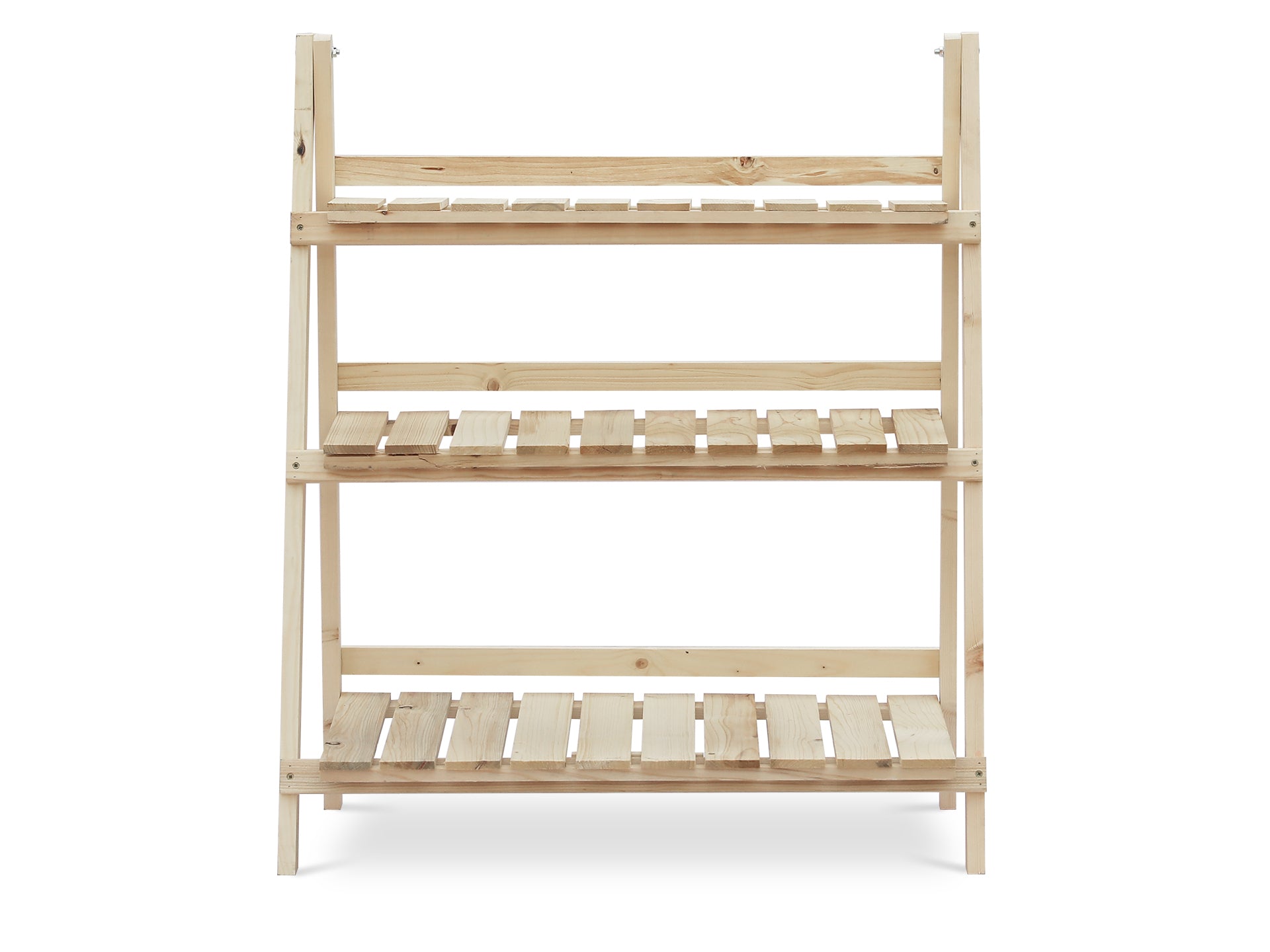 Balaton Ladder Planter Stand 80cm - Oak – Homemart