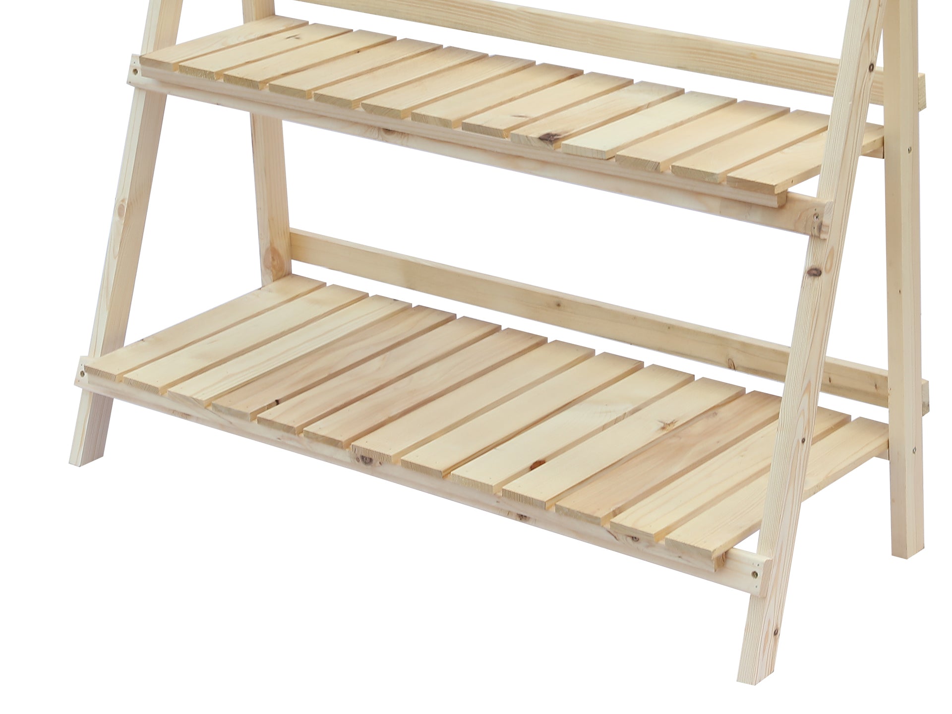 Balaton Ladder Planter Stand 100cm - Oak