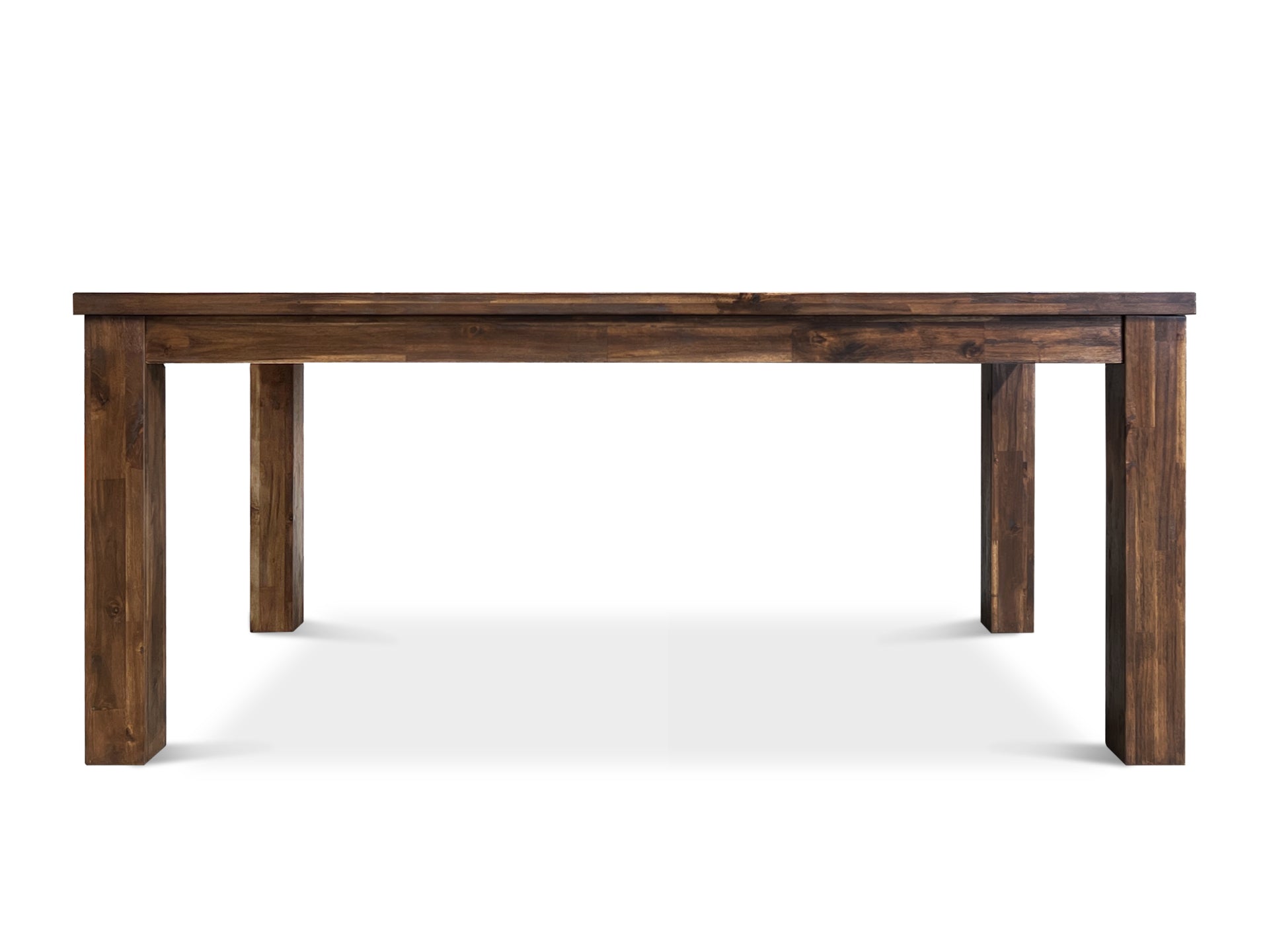 Jarvis Solid Wood Dining Table Rectangle 180 x 100cm - Caramel