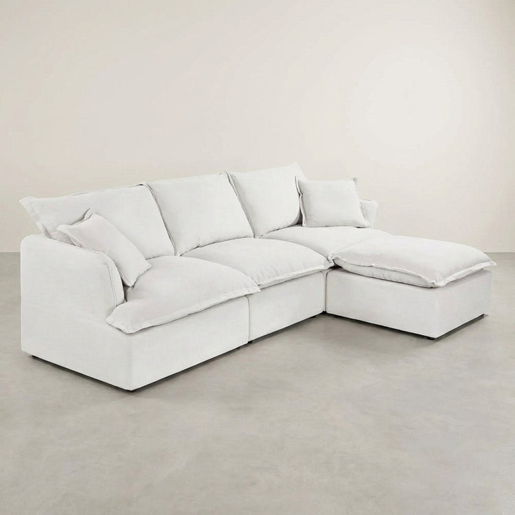 Haworth Modular Sofa - Silver Cloud