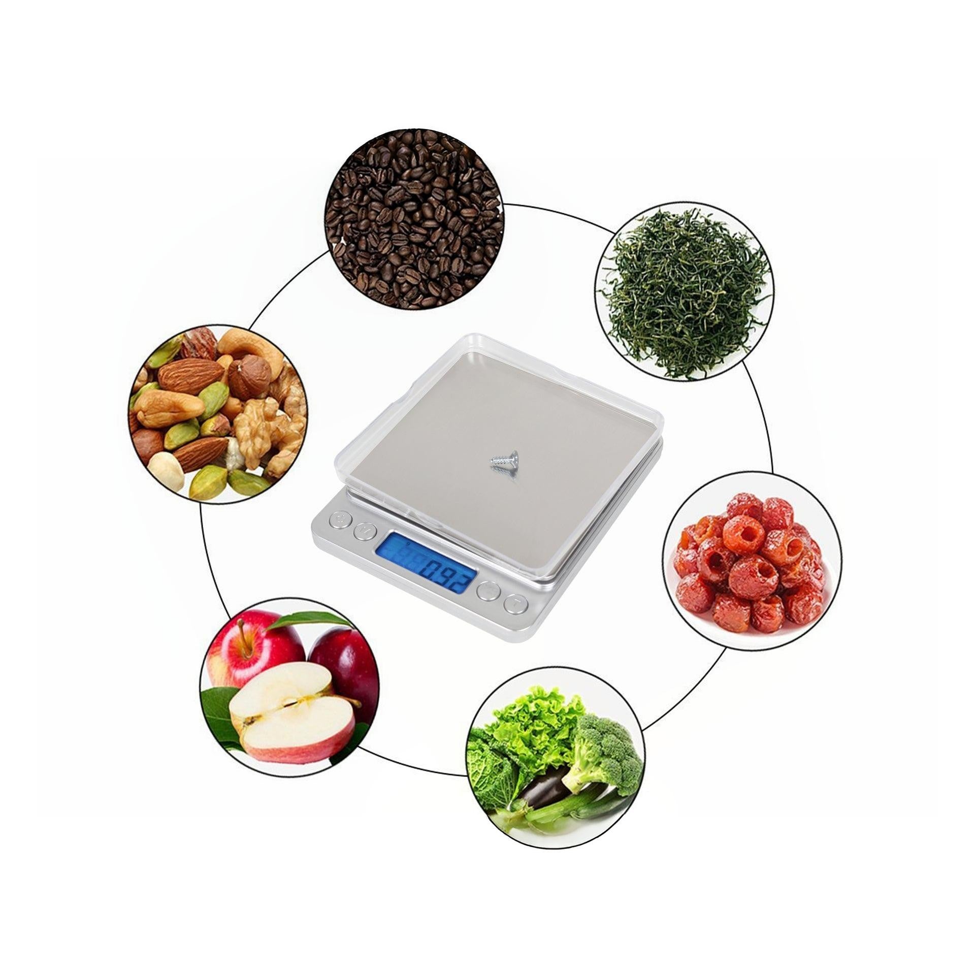 500g Kitchen Jewellery Digital Scales - Accurate & Compact