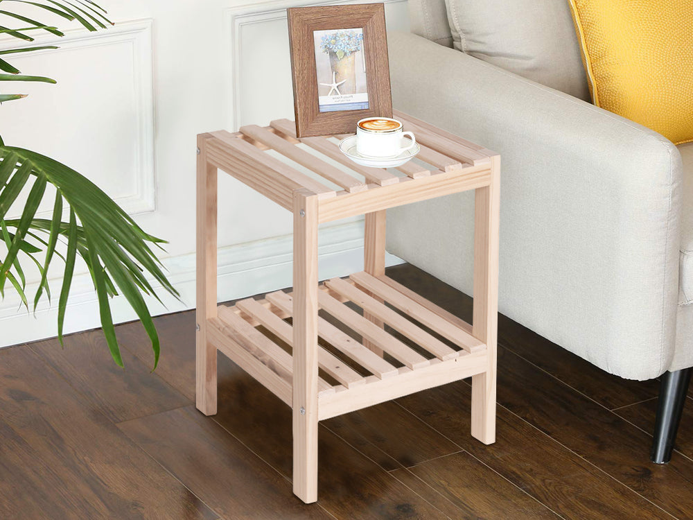 NESTOR Square Coffee Table Side Table - OAK