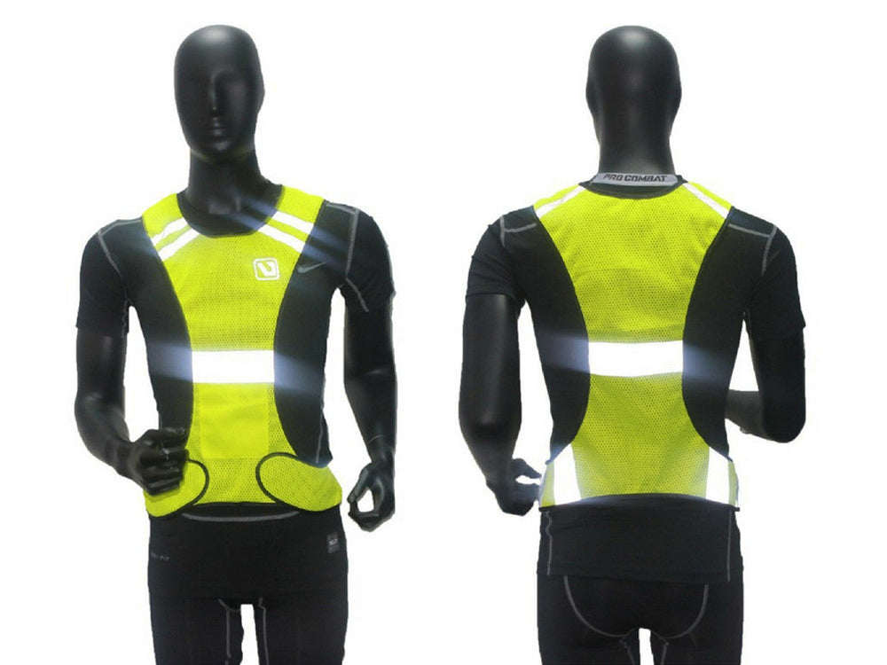 High-Visibility Reflective Running and Cycling Vest