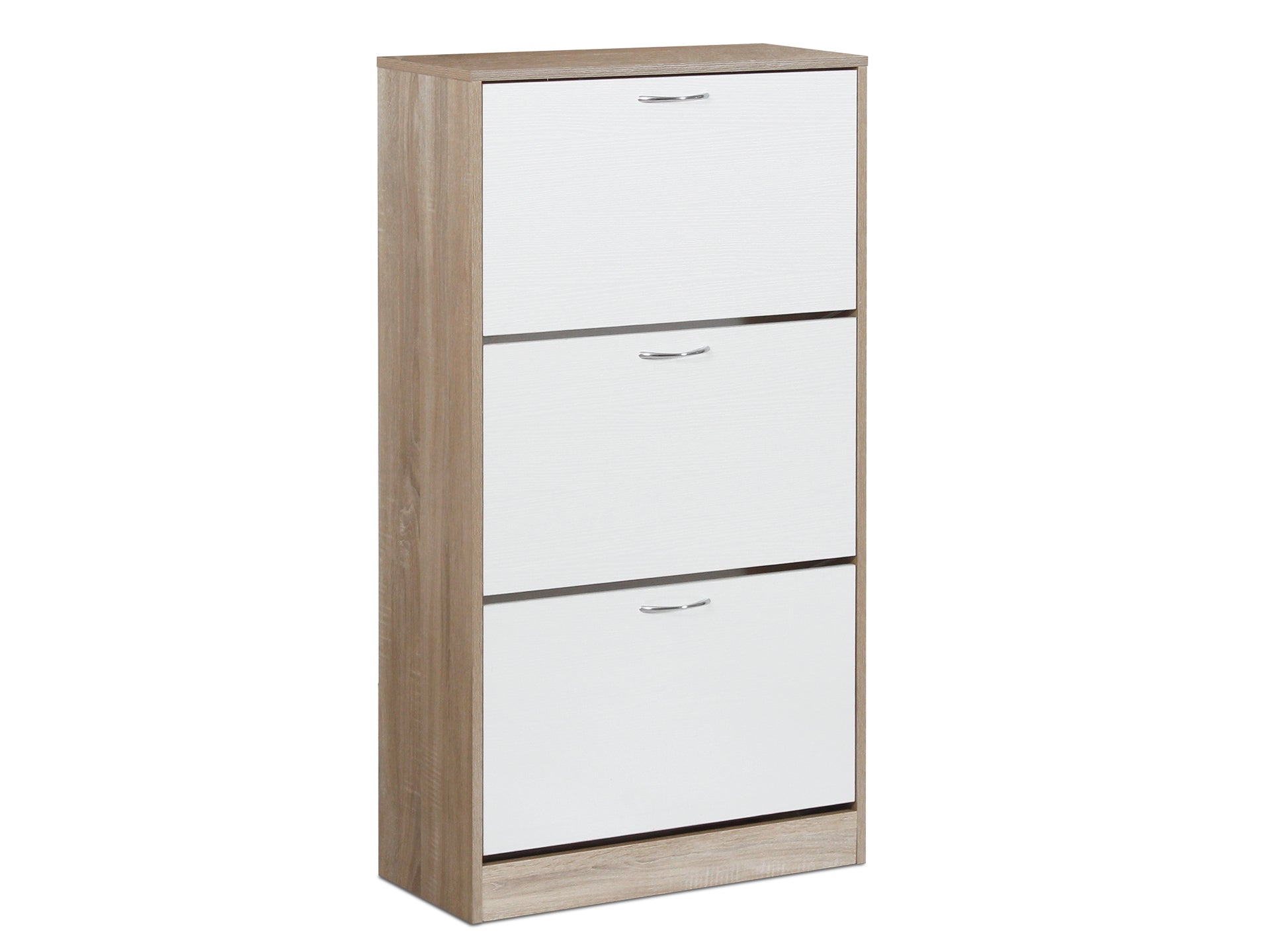 ANAU 3 Drawer Shoe Cabinet Storage - OAK