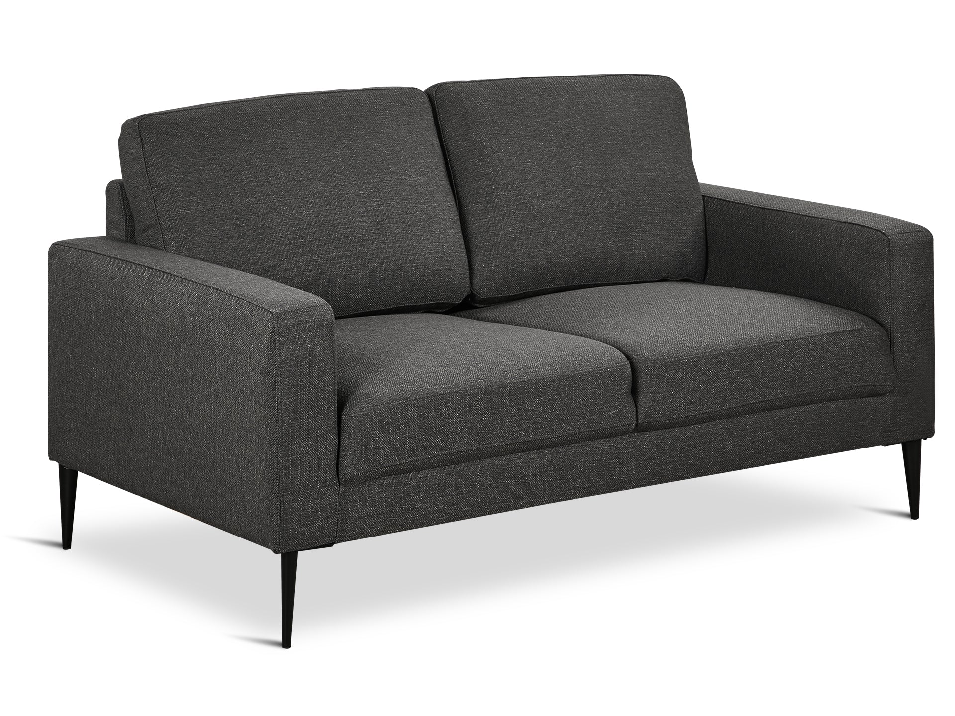 TORONTO 2 Seater Fabric Sofa - DARK GREY – Homemart